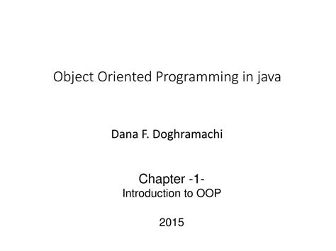 Object Oriented Programming In Java Ppt Download