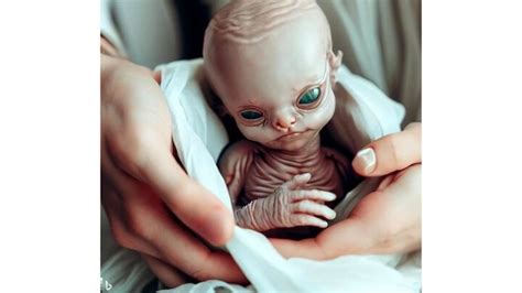 موجود عجیب الخلقه حاصل جفت گیری انسان و آدم فضایی عکس