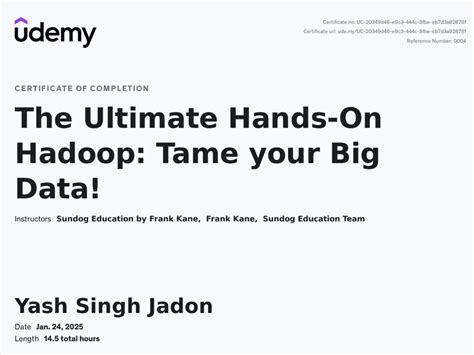 Yash Singh Jadon On Linkedin Dataengineering Bigdata Hadoop