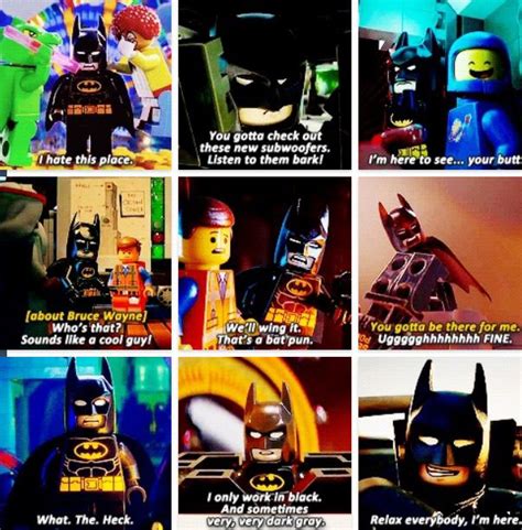 Batman Lego Movie Quotes