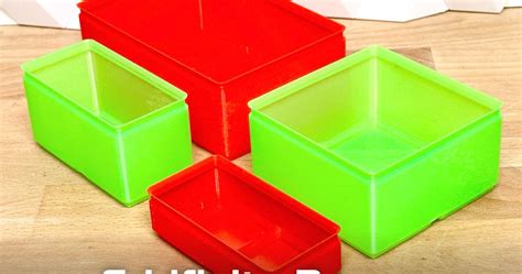 Gridfinity Box Quick Print Lite Version Less Filament By Glennovits 3d Download Free Stl