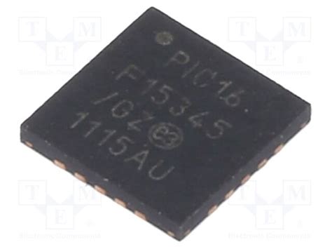 Pic16f15345 Igz Microchip Technology Ic Pic Microcontroller 14kb 32mhz 23÷55vdc Smd