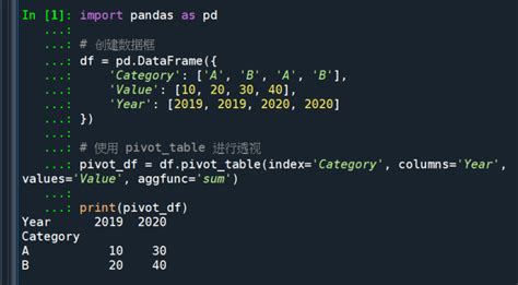 Python 使用pandas做樞紐分析有那些方法 pivot table groupby pivot