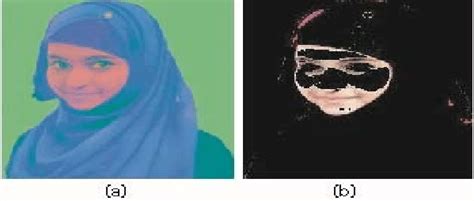 Processing Example Of Skin Color Conversion A Ycbcr Image And B