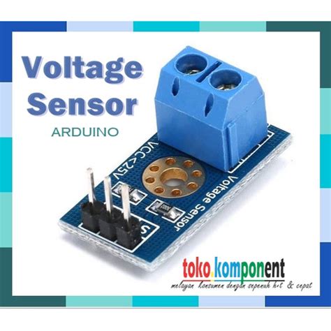 Jual Sensor Tegangan Voltage Sensor Dc Module Arduino Compatible Kota