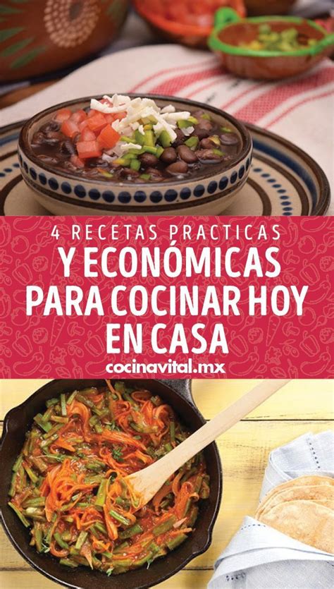 4 Recetas Practicas Y Económicas Para Cocinar Hoy En Casa Que Hacer De Comer Hoy Comidas