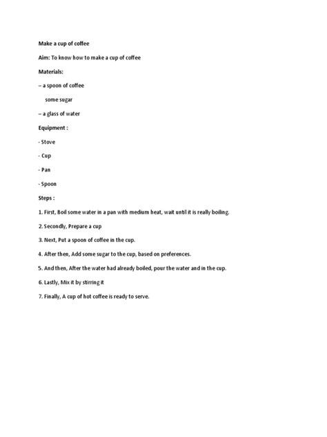 Cara Membuat Kopi Pdf Cara Membuat Kopi Pdf