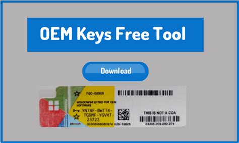Why This Windows Activation Key Labeled With Oem But A Mak Off
