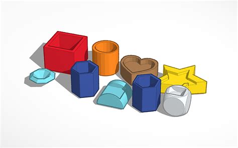 3d design hollow objects tinkercad