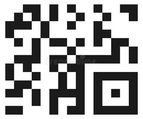 Data Coding Element Digital Bar Code Stock Vector Illustration Of