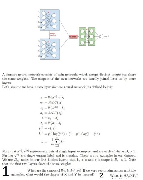 A Siamese Neural Network Consists Of Twin Networks