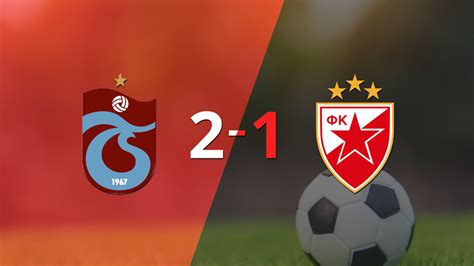 Trabzonspor Sacó Los 3 Puntos En Casa Al Vencer 2 1 A Estrella Roja