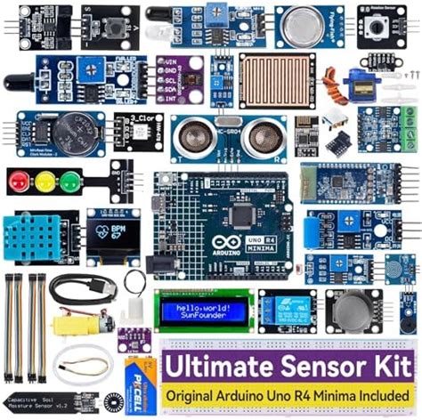 Hiletgo 37 Sensors Assortment Kit 37 Sensors Kit Sensor