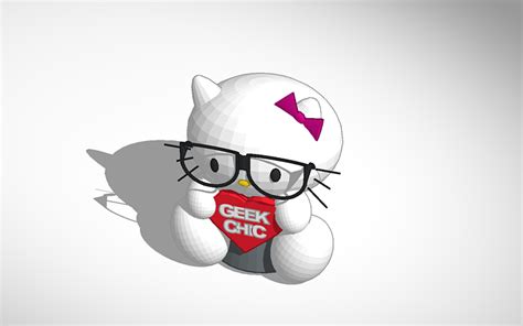 3d Design Hello Kitty Tinkercad