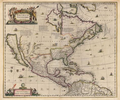 1646 Map Of North America With California As An Island Rmapporn