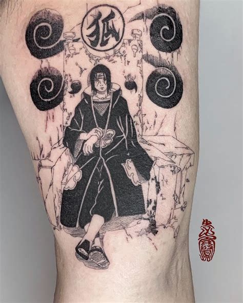 Sai Sigh On Instagram Itachi For Brandon💔 Thank You For Sitting Like A Rock” Manga Tattoo