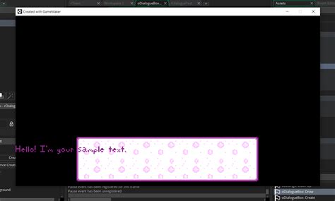Text Not Aligning With Textbox Rgamemaker