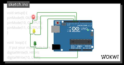 Traffic Light Copy 2 Wokwi Esp32 Stm32 Arduino Simulator