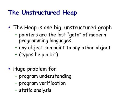 Ppt Understanding Dynamic Heap Structures For Program Analysis Powerpoint Presentation Id
