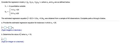 solved consider the regression model y po β1x1 β2x2 ε