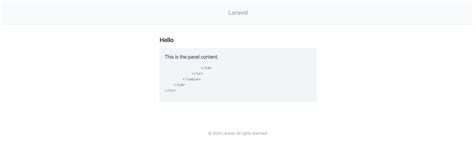 Markdown Mailpanel Shows Raw Html · Issue 33769 · Laravelframework