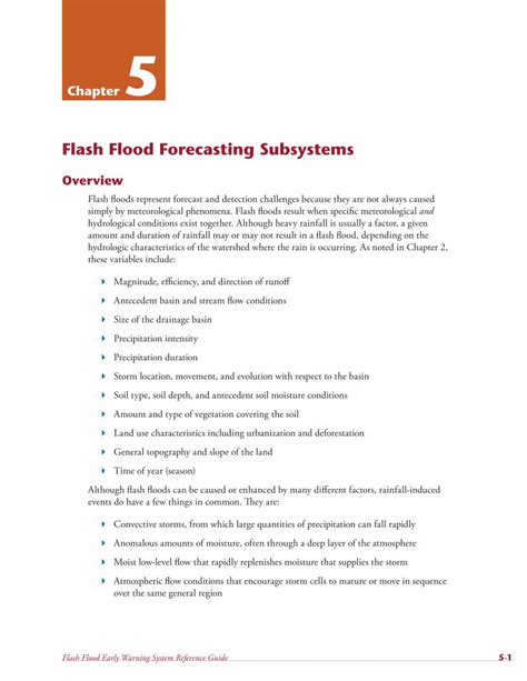Pdf Flash Flood Early Warning System Dokumentips