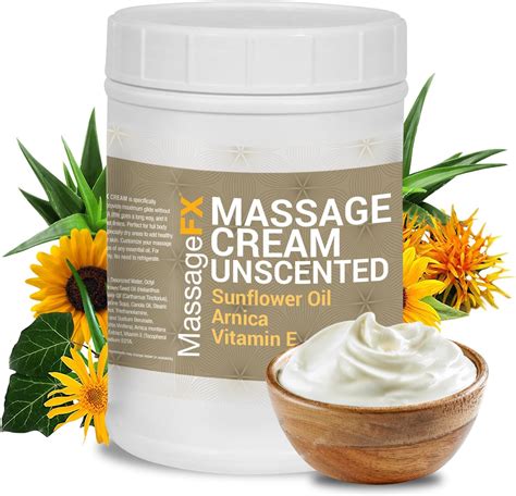 Massage Fx Unscented Massage Cream 12 Gallon Massage Creams For Massage Therapy