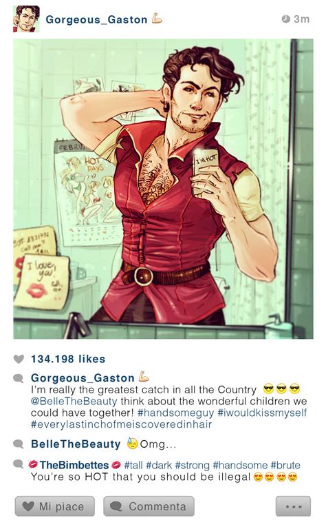 Selfie Fables What If Disney Stories Have Instagram On Behance