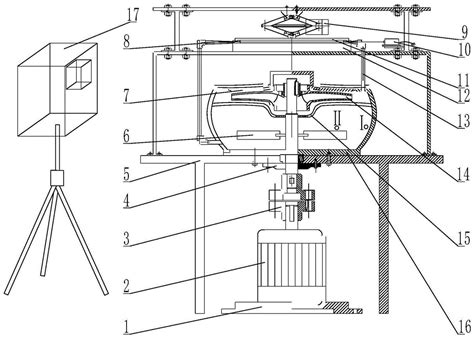 一种间隙通道内颗粒磨损实验装置的制作方法