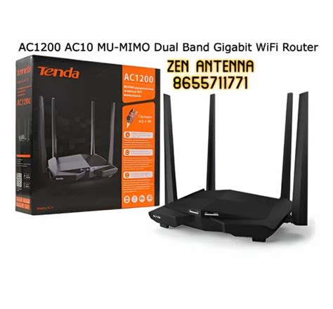 Wireless Or Wi Fi Port Tenda Ac Mbps Wifi Ethernet Ac Dual