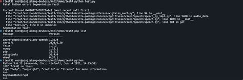 Segmentation Fault Happened When Import Faiss · Issue 2465 · Facebookresearchfaiss · Github