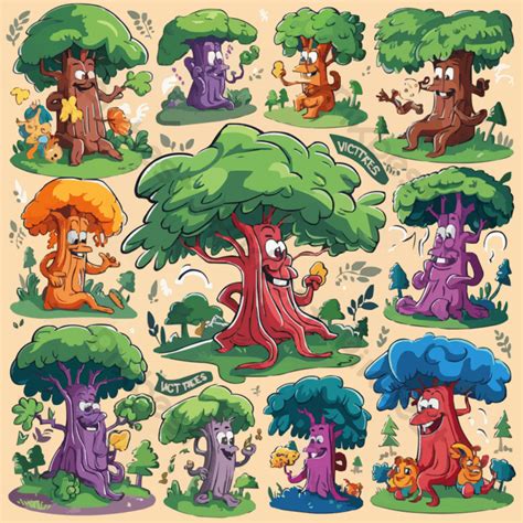 Best Tree Vector Illustrations For Designers Illustration Ai Free Download Pikbest