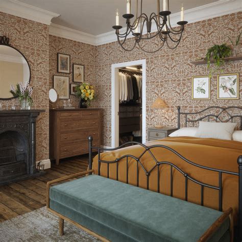 The Secret Squirrel Wallpaper In Spice Lucie Annabel