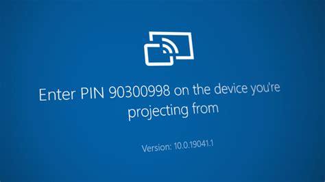 How To Enable Or Disable Require PIN For Pairing When Projecting To This PC In Windows 10