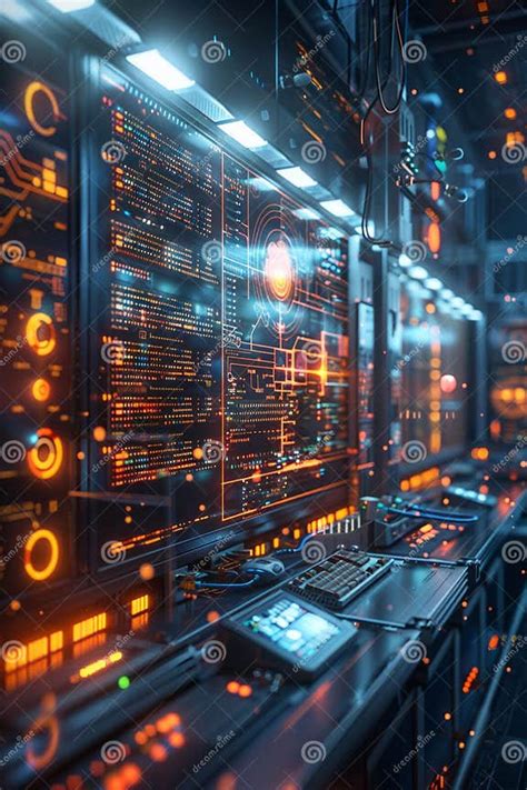 Ai Cyber Security Sleek Machine Learning Firewall Protecting Corporate