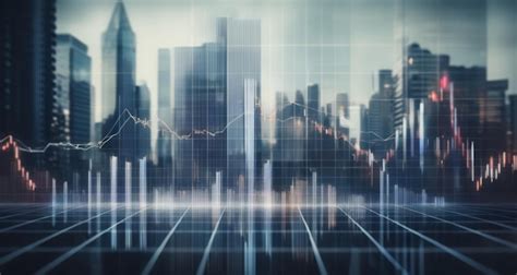 Future Tech Cityscape With Data Overlay Premium Ai Generated Image