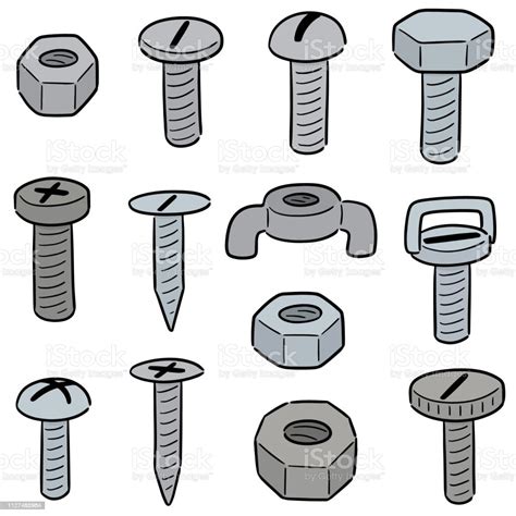 Detail Mur Baut Vector Koleksi Nomer 10