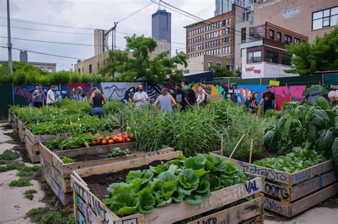 Picture Urban Farming Initiatives That Use Vacant Generative Ai Premium Ai Generated Image