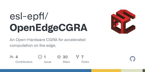 Github Esl Epflopenedgecgra An Open Hardware Cgra For Accelerated Computation On The Edge