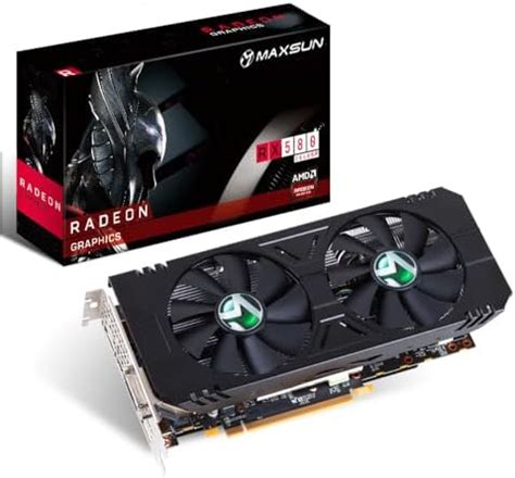 XFX Radeon RX 580 GTS XXX Edition OC 8 GB GDDR5 3xDP HDMI DVI D Graphics Card Black Amazon