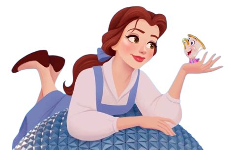 Png Bella Y Chip Belle And Chip Disney By Mikemoon1990 On Deviantart