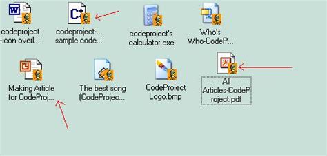 How To Overlay An Icon Over Existing Shell Objects In Easy Steps CodeProject