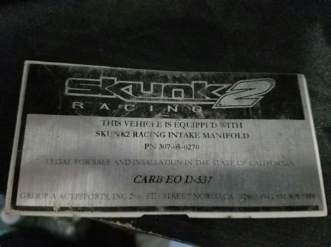Skunk2 Decal