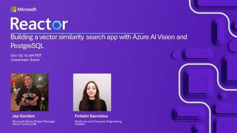 azure cosmos db on linkedin building a vector similarity search app with azure ai vision and…