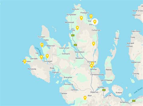 Isle Of Skye Road Trip Map Photos