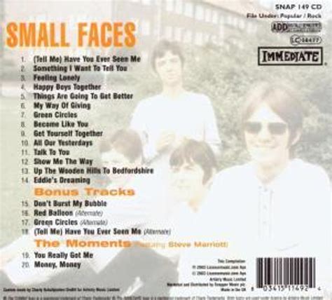 Small Faces Small Faces Cd Jpcde