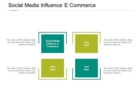 Social Media Influence E Commerce Ppt Powerpoint Presentation Model Cpb Powerpoint Templates