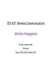 Understanding Wireless Propagation In Communications Course Hero