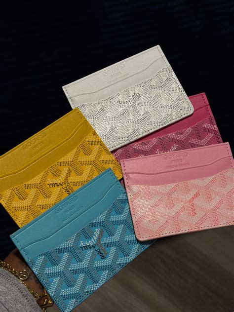 Goyard Card Holder Swipe Right To See Other Colors Barbiesluxcollection