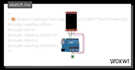 Painting Pradnya Wulandari X5 Wokwi Esp32 Stm32 Arduino Simulator
